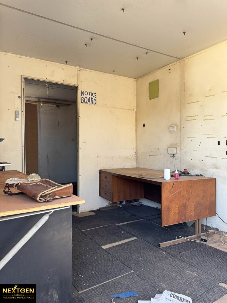 NextGen Auctions & Marketplace | Two-Room Site Office with Sliding ...