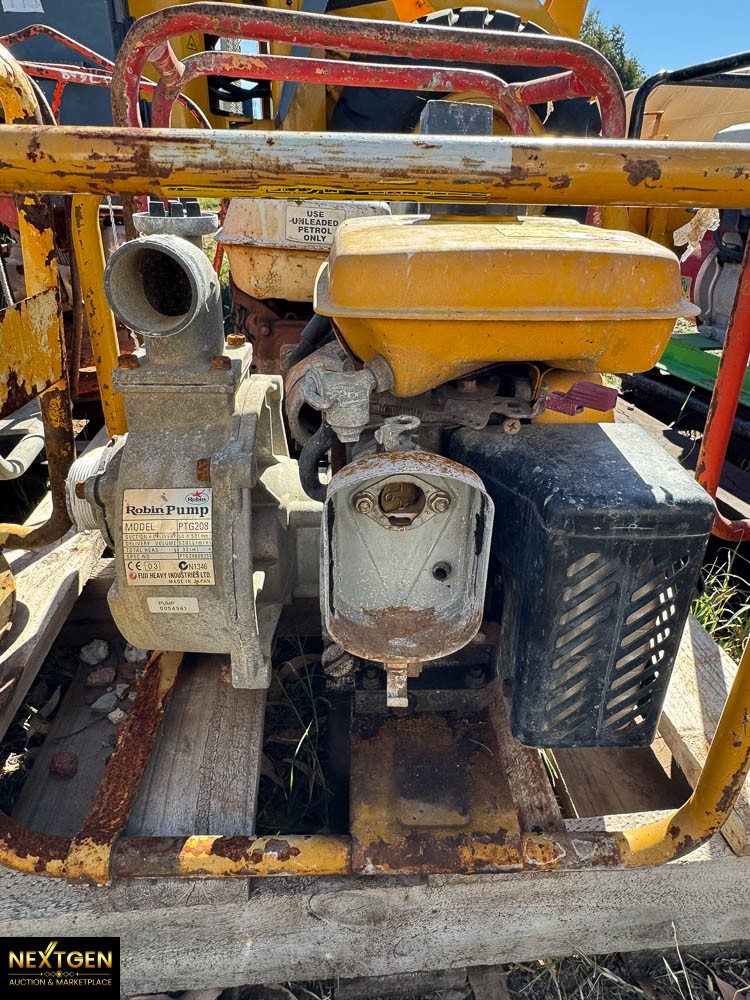 NextGen Auctions & Marketplace | Transfer Pump with Robin Engine | 520L ...