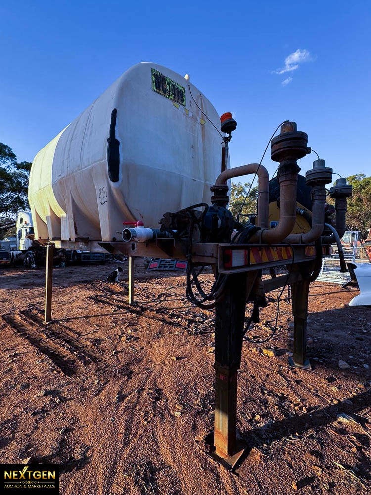 13,000L Water Tank on Slide Stand - Ideal for Tipper Body | NextGen ...